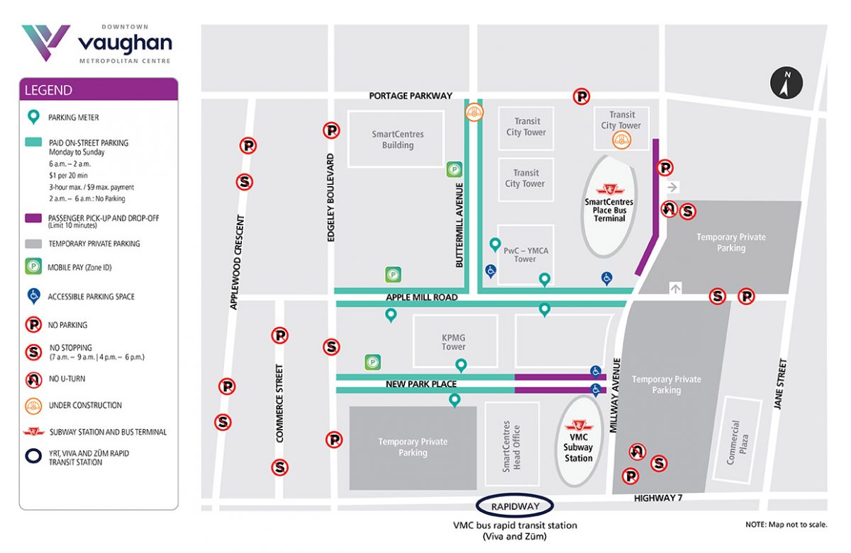 Parking - Vaughan Metropolitan Centre